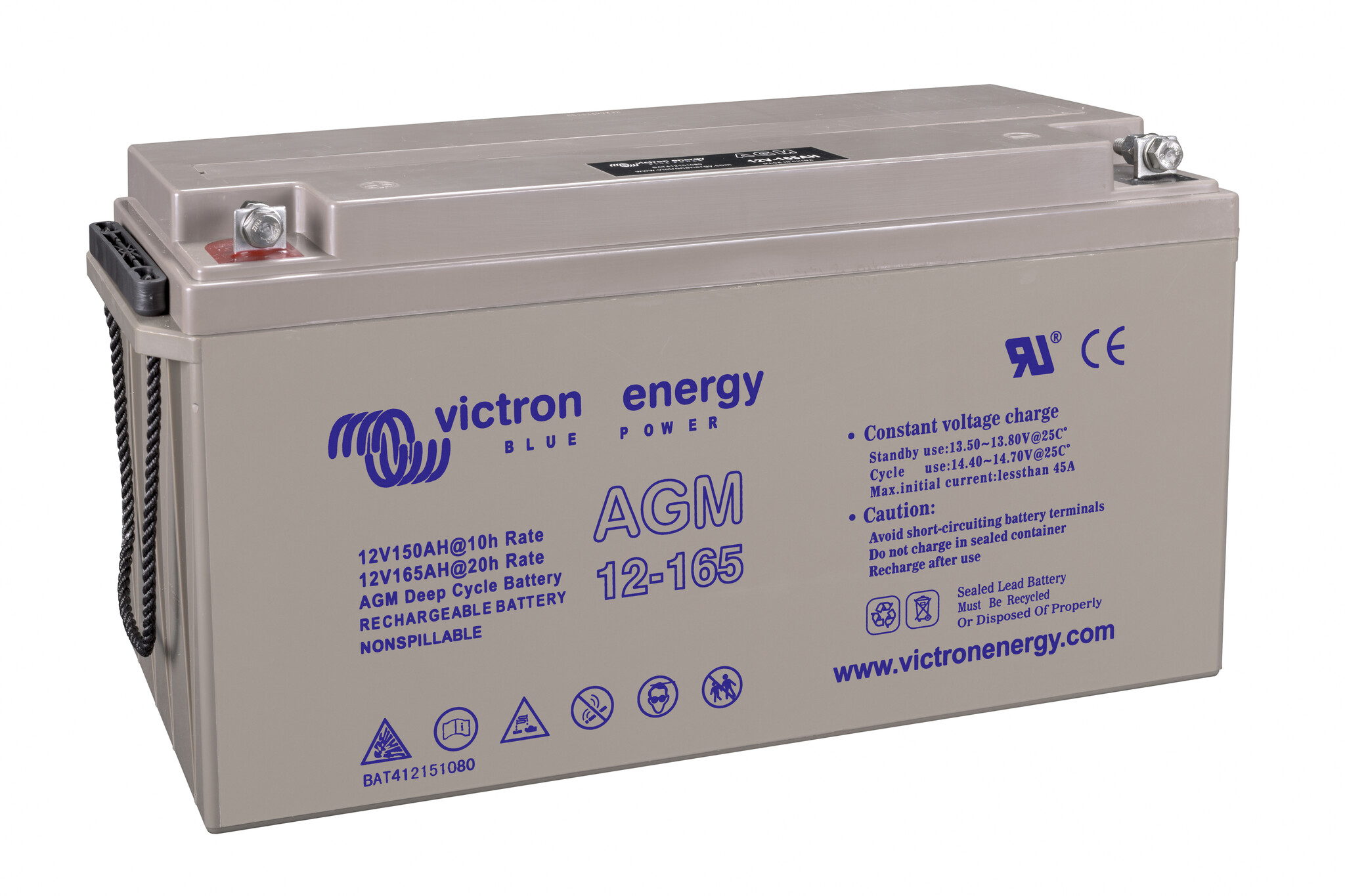 Victron AGM Deep Cycle 220Ah Batterie - vanworx.eu
