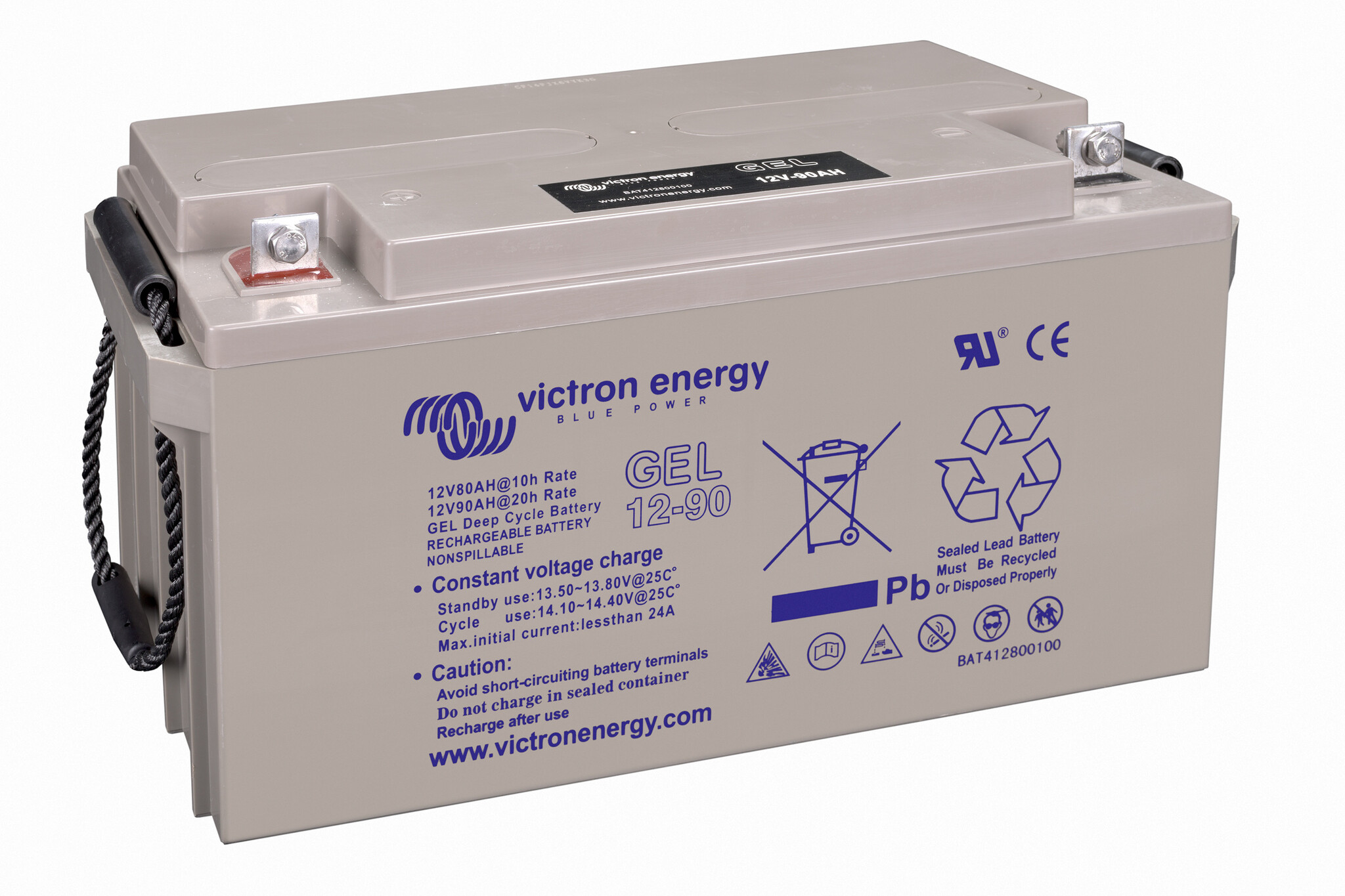 Victron GEL Deep Cycle Battery 90Ah - vanworx.eu