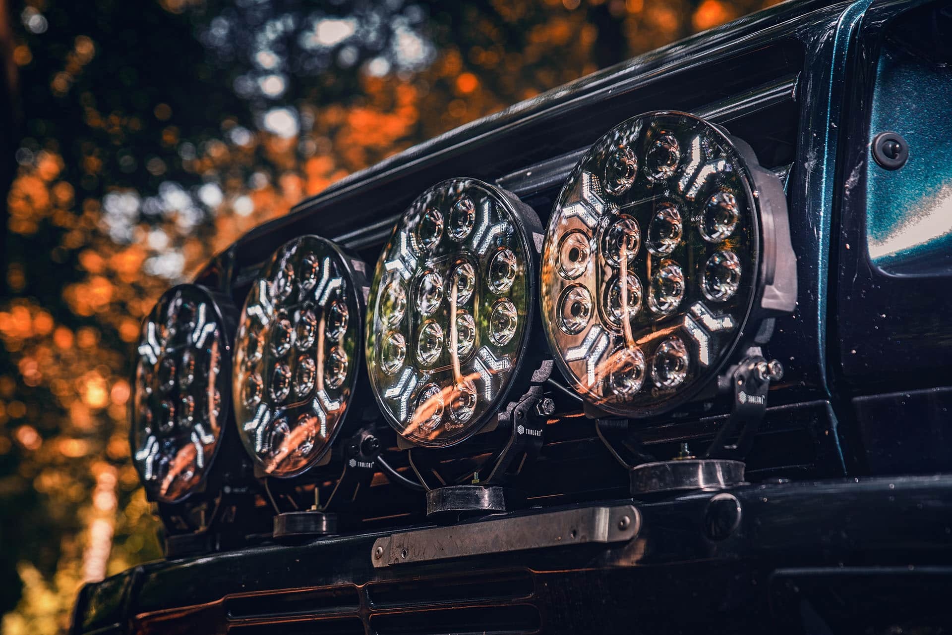 LED Ypsilon12LED amber-wit met flitser WD-12080.1 - vanworx.eu