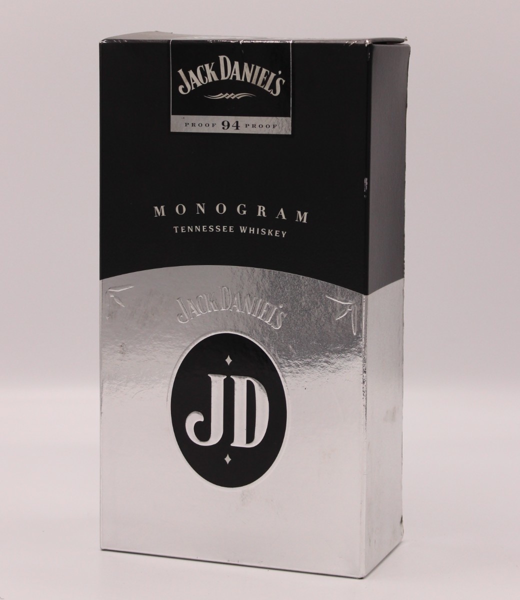 Jack Daniel's Specials - Monogram - Silver Ribbed - Box - Jack's Safe