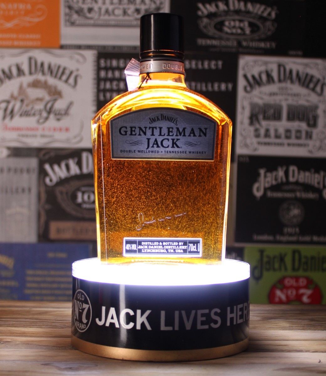 JACK DANIEL'S - Promo Items - Bottle stand - riser with LED lighting in ...