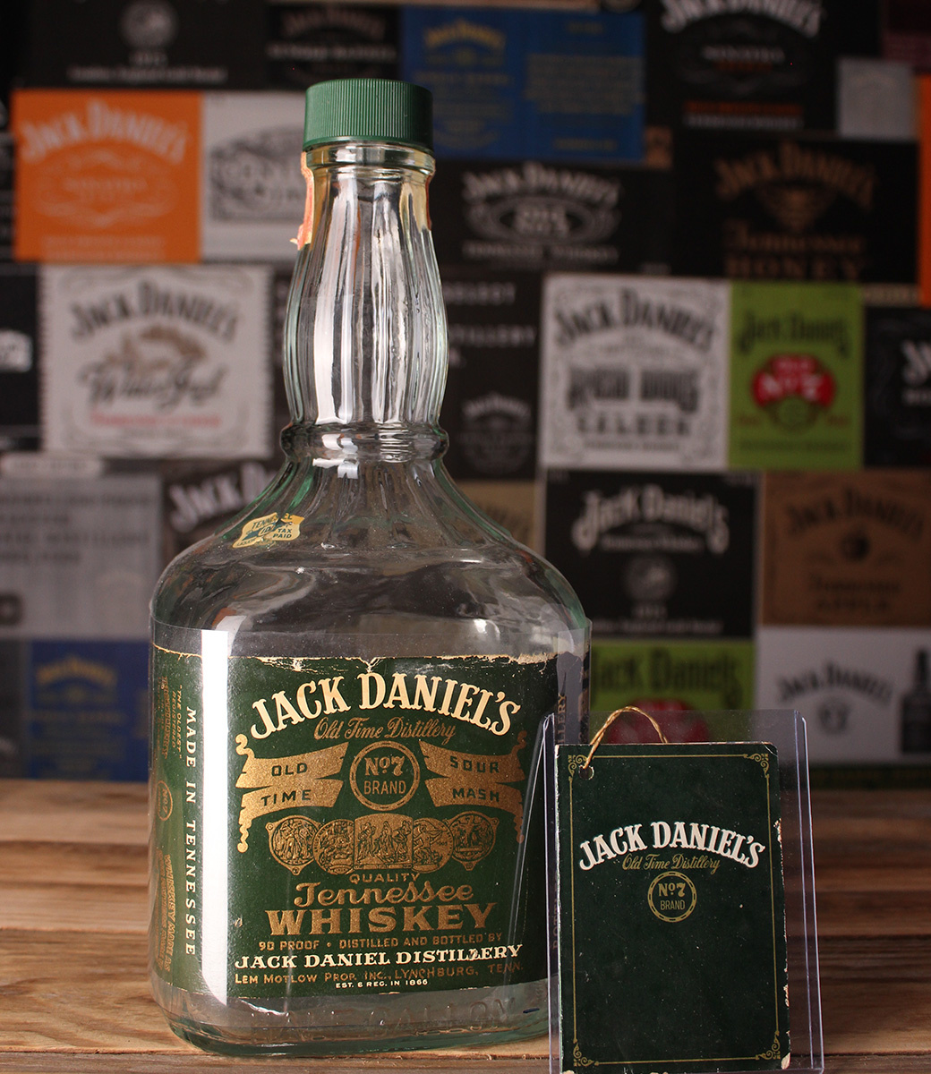 JACK DANIEL'S - Specials - Empty Half Gallon Green Label Stubby from ...