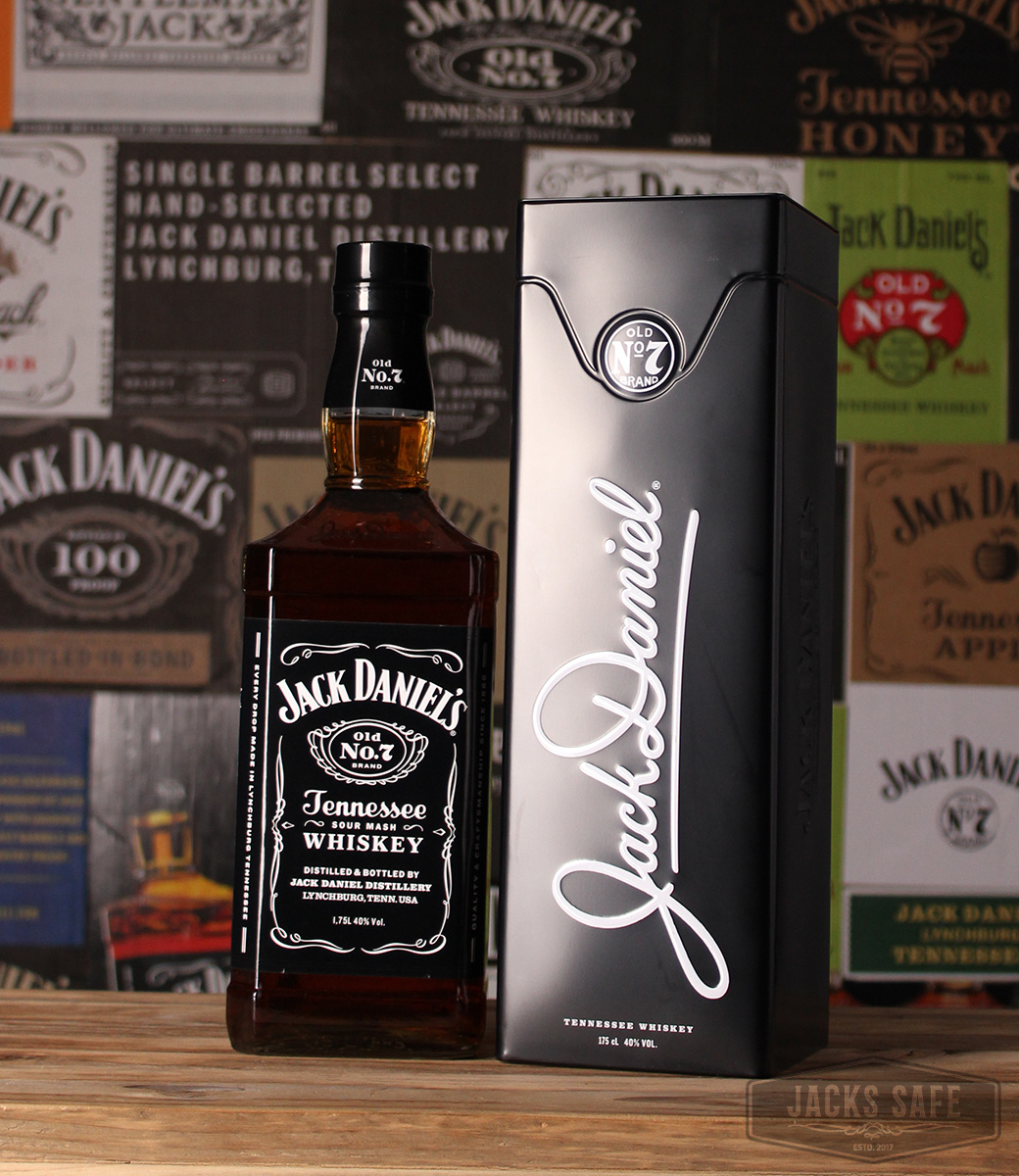 JACK DANIEL'S - OLD NR 7 - TIN - 1750ML - SIGNATURE TIN - SEVERAL OPT ...