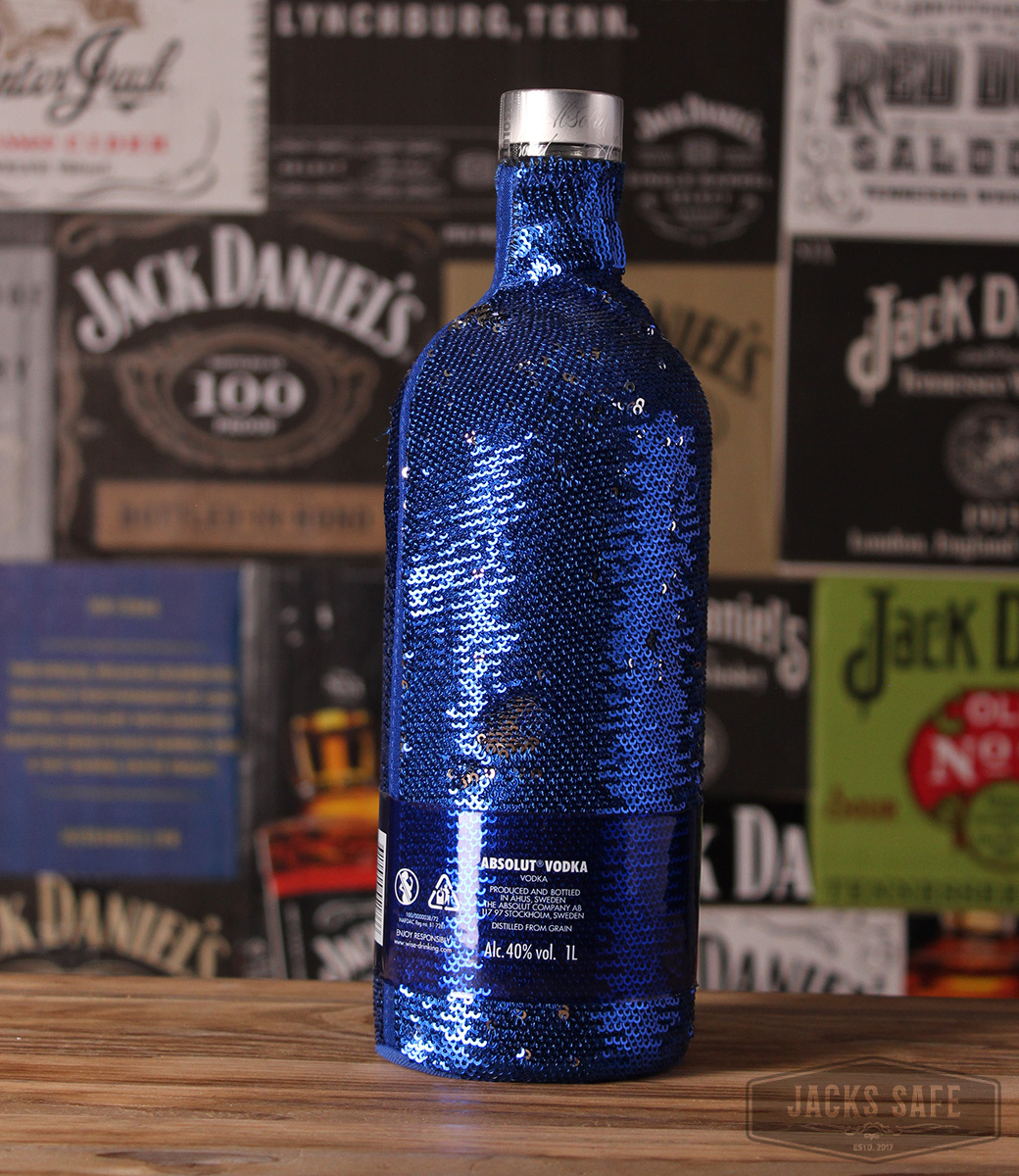 Absolut - Blue Pallet Sleeve - 1000ML - Jack's Safe