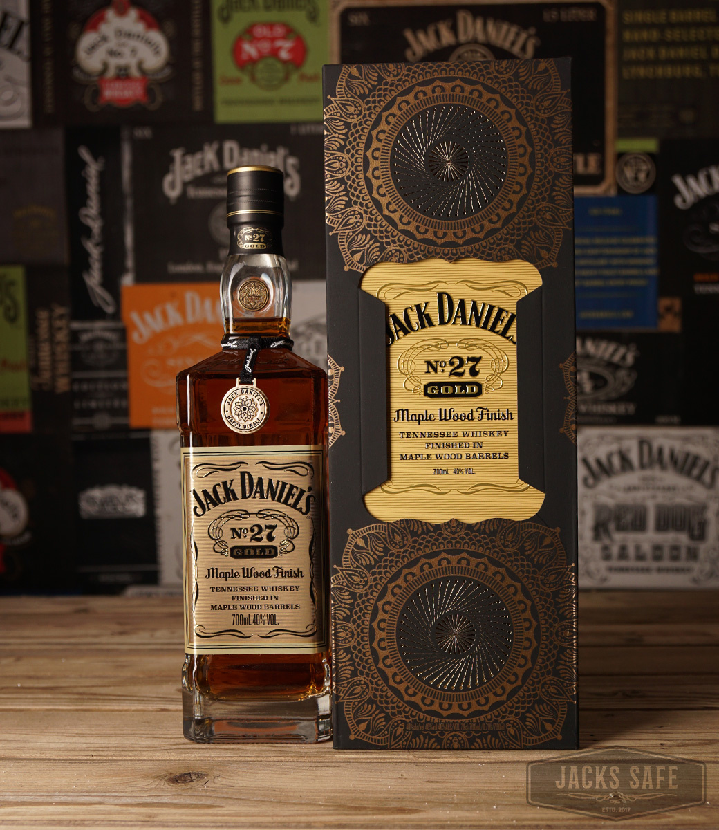 Jack Daniel's - Gold Nº 27 - INDIA - 700ml - 40% - DIWALI - BOTTLE ...