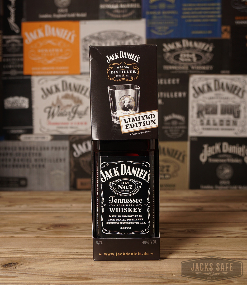 Jack Daniel's - Black Label - Evo - Master Distiller 1 Glasset - 700ml ...
