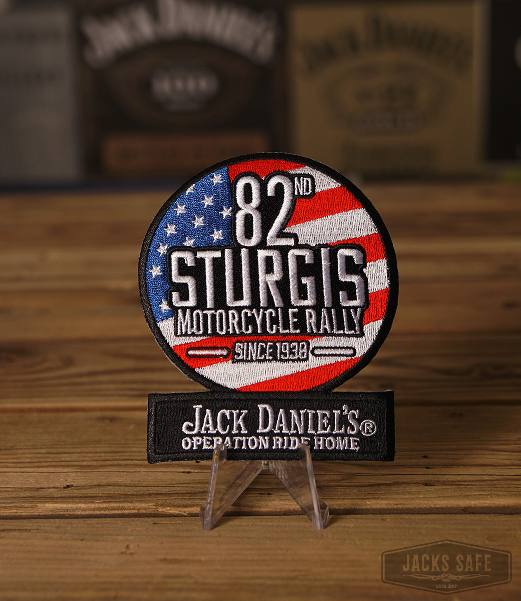Jack Daniel's - Promo Items - Sturgis 82 - Patch - 10cm high - Jack's Safe