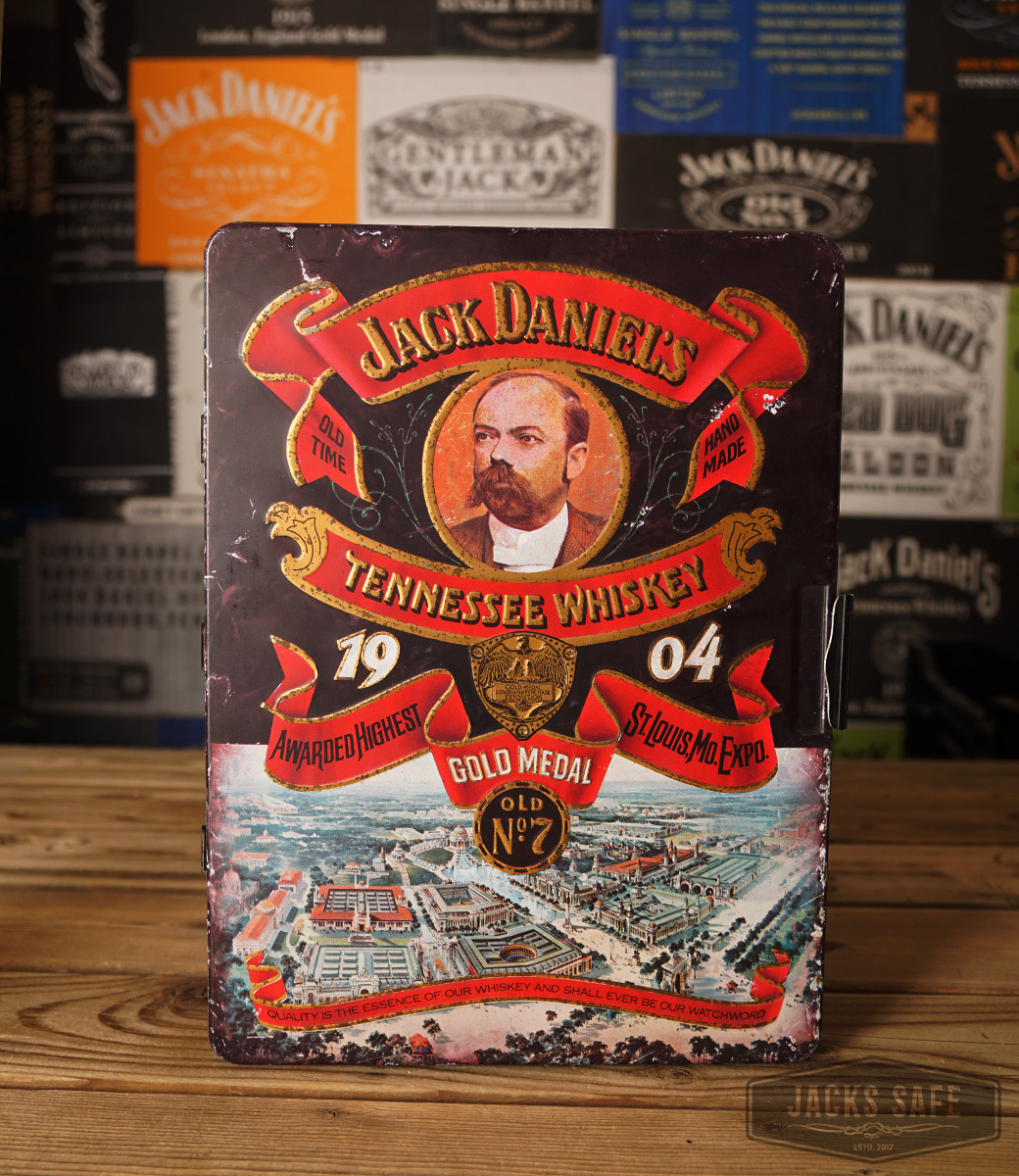 JACK DANIEL'S - Black Label - DOUBLE TIN GIFTSET - Paper seal - 750ml ...