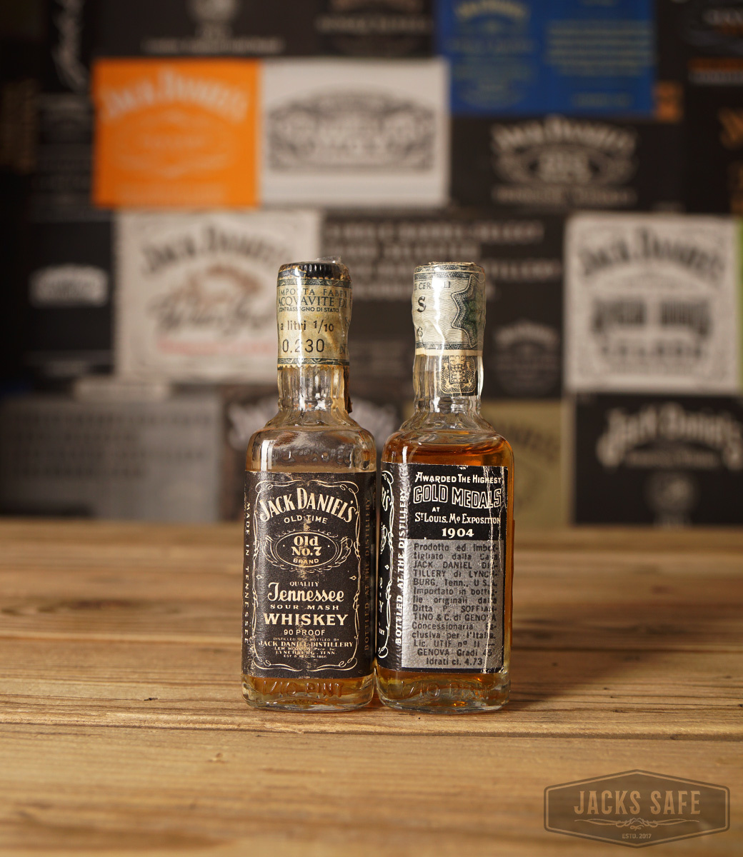 JACK DANIEL'S - Black Label - RARE OLD PET MINI FROM SPAIN - 50ML - T ...