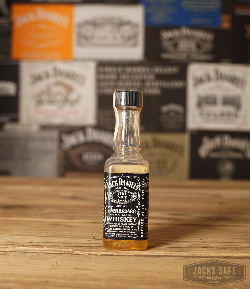 JACK DANIEL'S - Black Label - RARE OLD PET MINI FROM SPAIN - 50ML - T ...