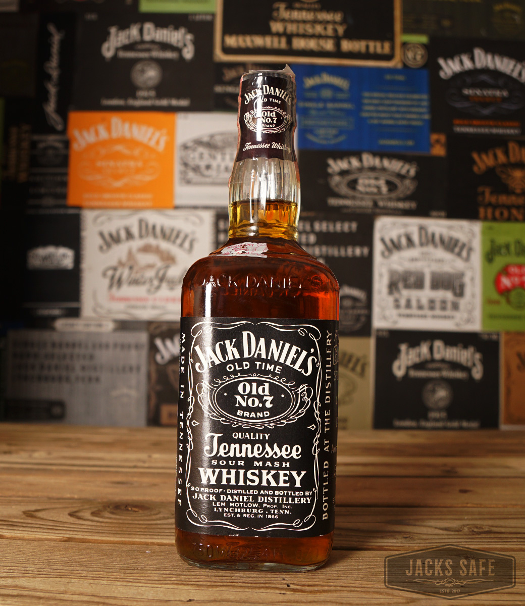 Jack Daniel's - Black Label - Paper seal - 5 YEARS OLD - TRANSITION/75 ...