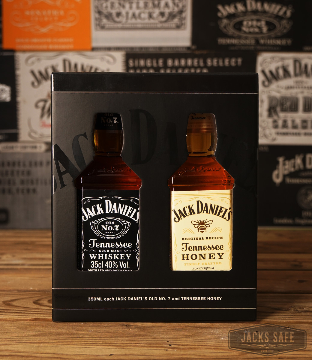 JACK DANIEL'S - HONEY & OLD NR 7 SET - 2 X 350ML - JAPAN - 2023 SET ...