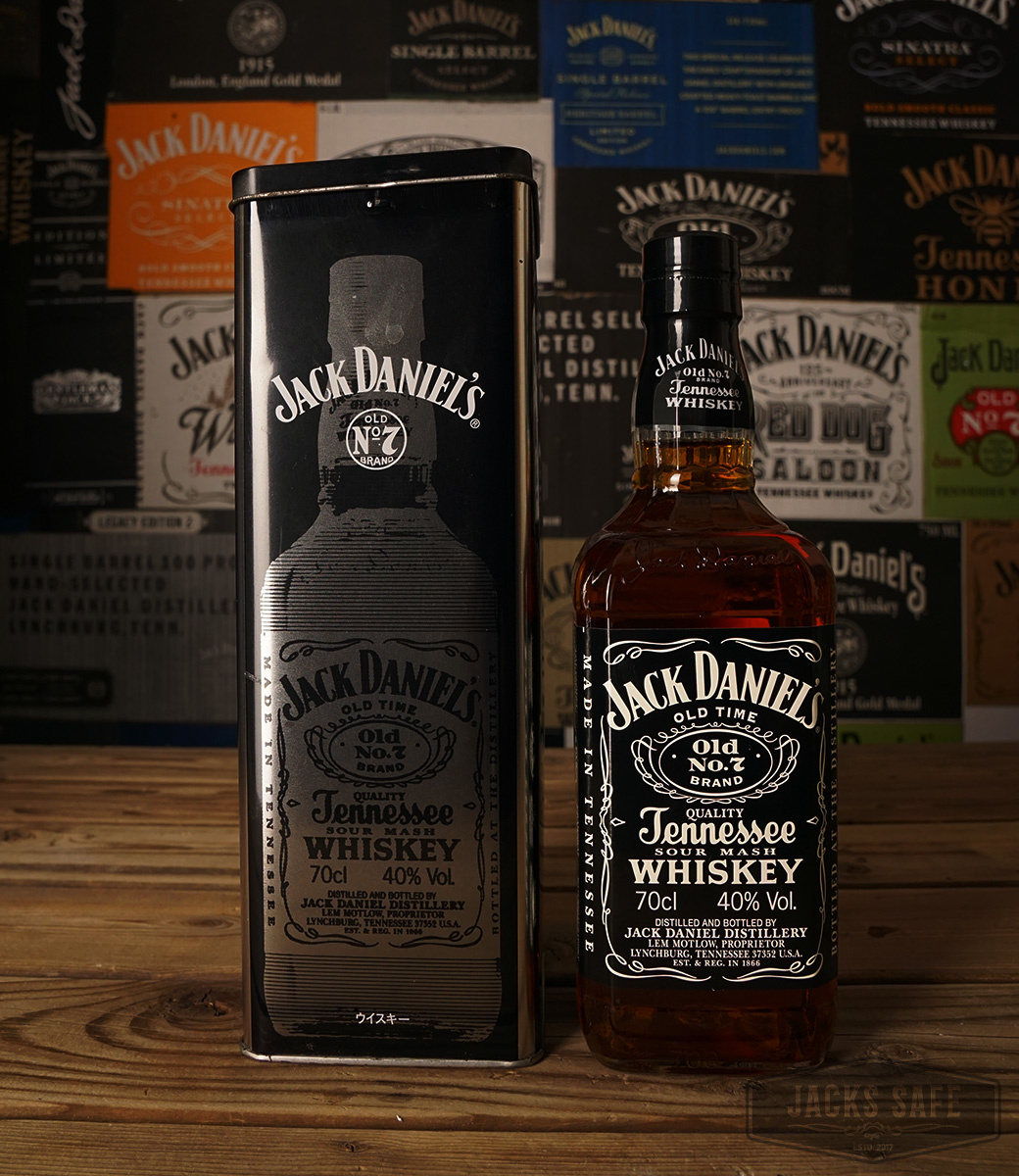 JACK DANIEL'S - Black Label - Heritage - 700ml - JAPAN - with RARE ti ...