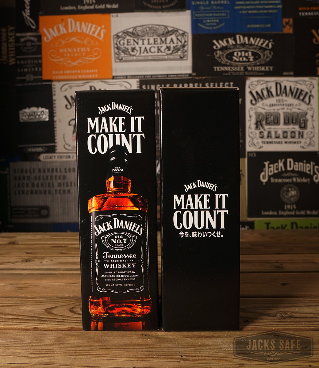 JACK DANIEL'S - Black Label - Evo - MAKE IT COUNT - BOX ONLY - JAPAN ...