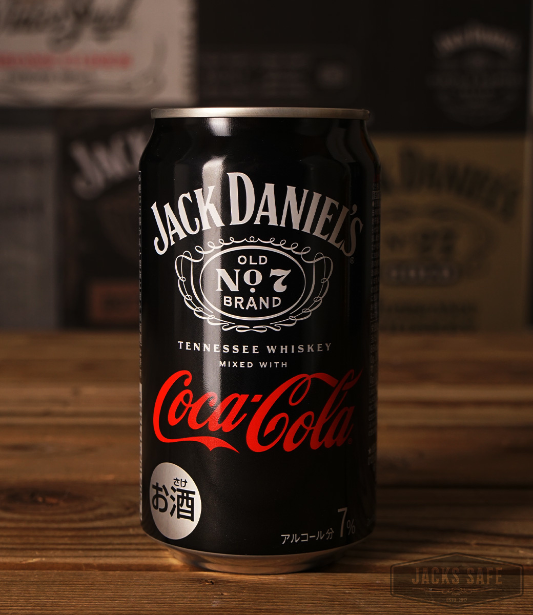 JACK DANIEL'S - JACK DANIEL'S & COCA COLA - JAPAN - 7% - OLD STYLE CAN ...