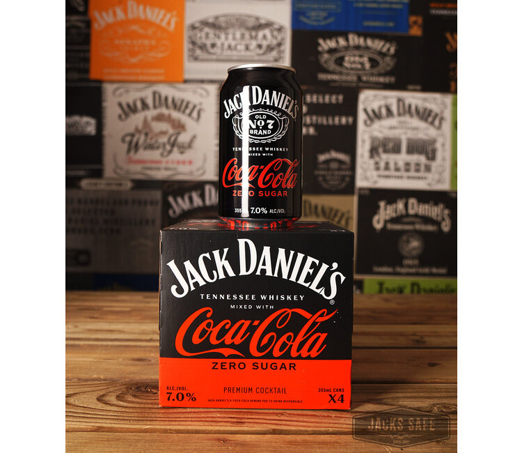 JACK DANIEL'S - RTD - JACK & COCA COLA - US/AUS - SEVERAL SEE DROPDOW ...