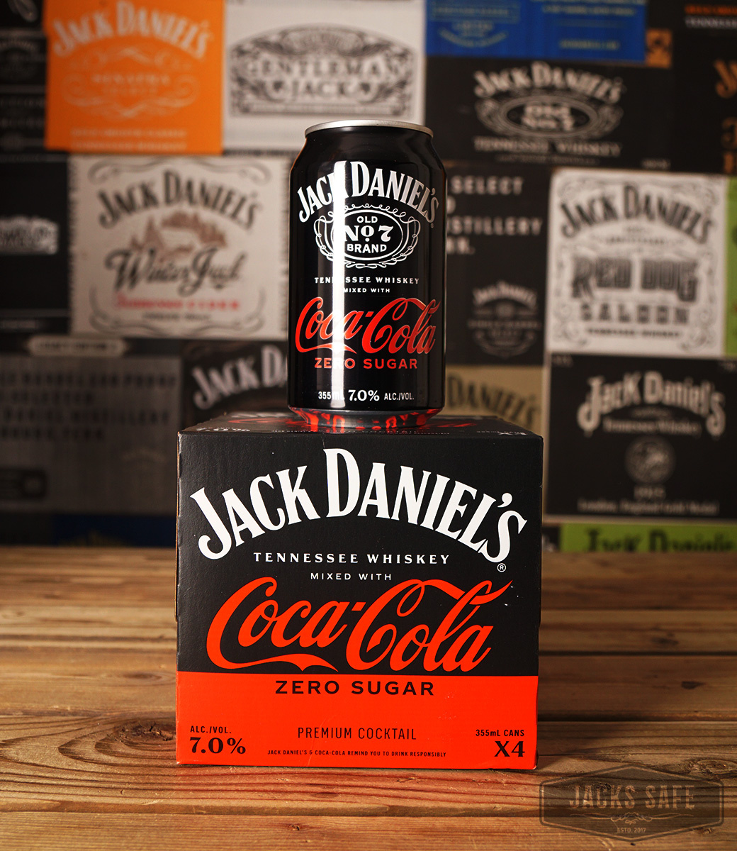 JACK DANIEL'S - RTD - JACK & COCA COLA - US/AUS - SEVERAL SEE DROPDOW ...