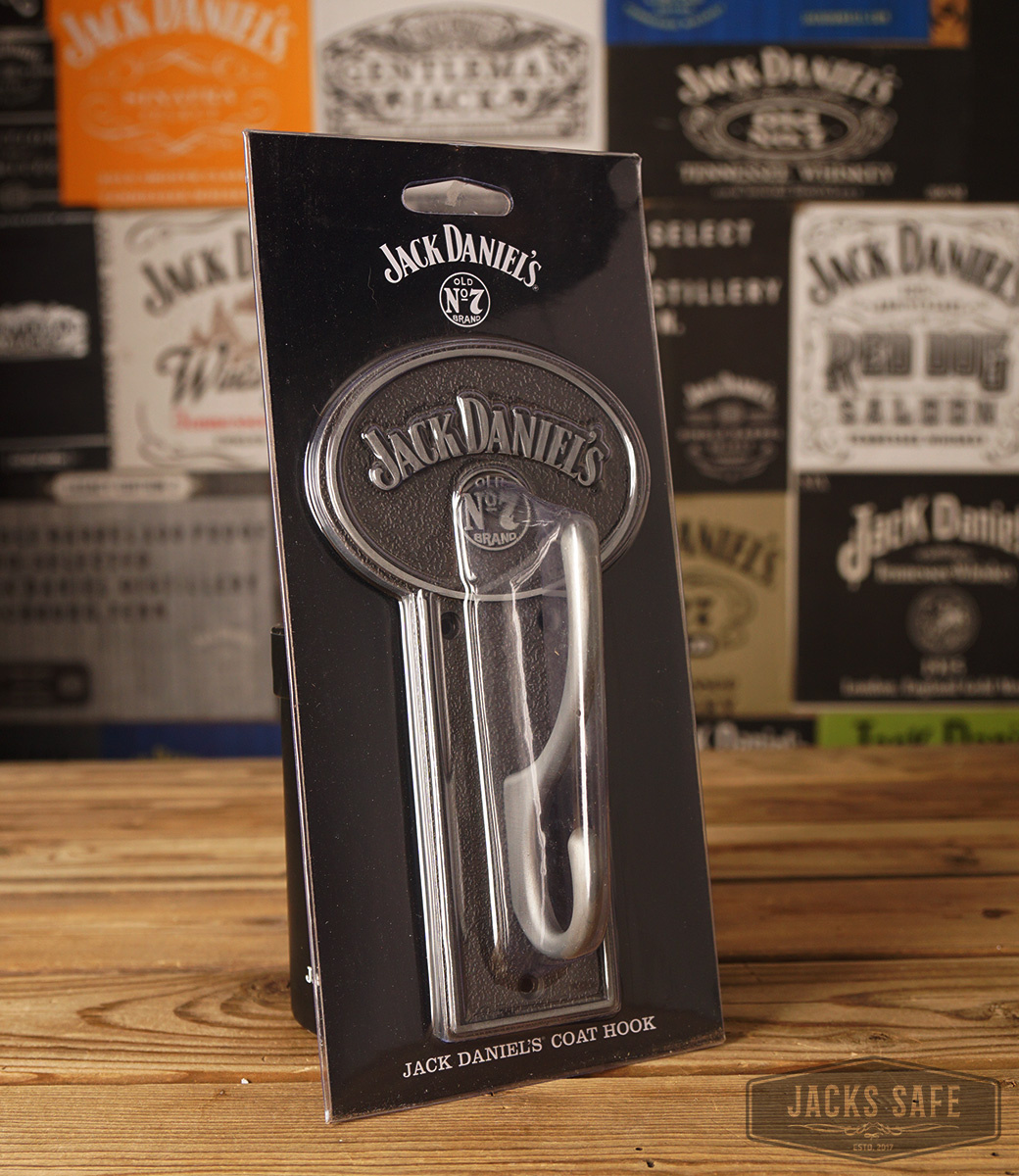 JACK DANIEL'S - PROMO ITEMS - HEAVY DUTY COAT HOOK - NEW - Jack's Safe