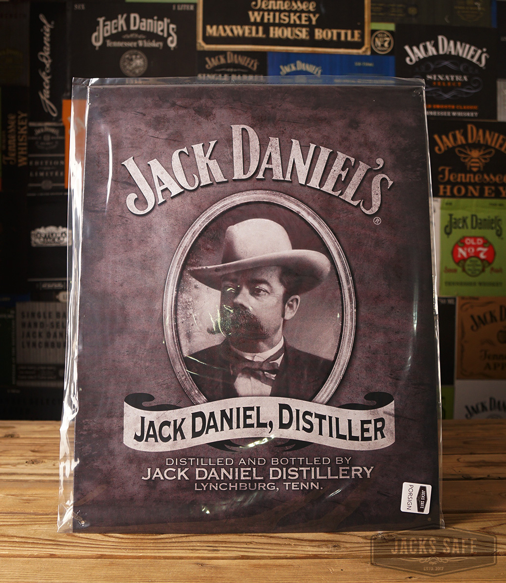 JACK DANIEL'S - PROMO ITEMS - METAL SIGNS - 4 DIFFERENT DESIGNS - SE ...