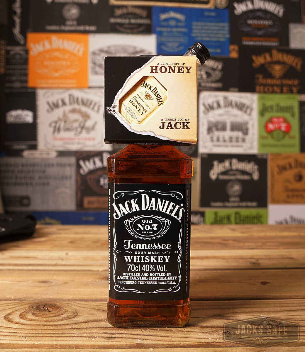 JACK DANIEL'S - Black Label - Evo - 700ml - HONEY HANGER - GERMANY ...