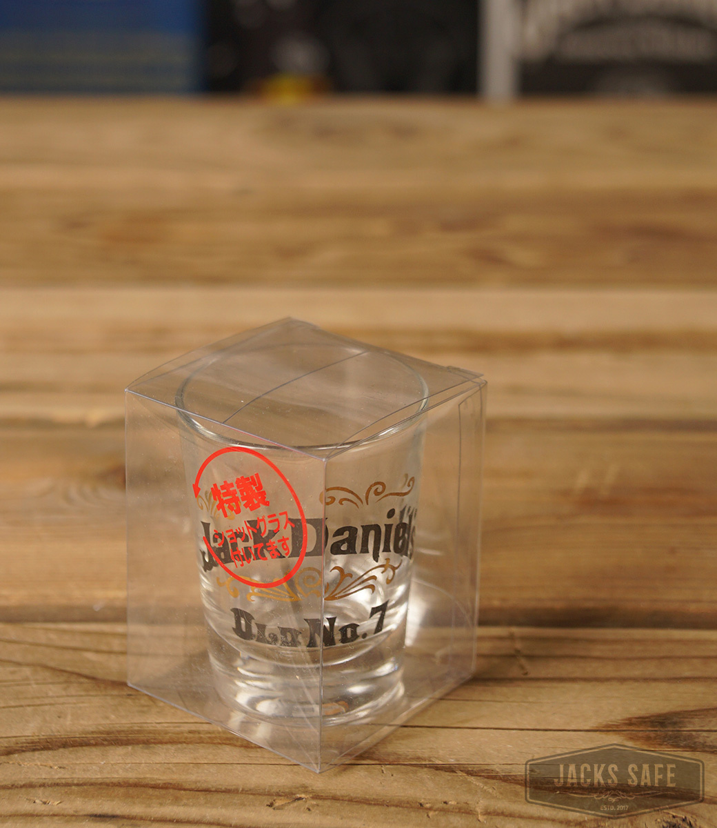 JACK DANIEL'S - Shot glass - Black & Gold print - Old nr 7 - Vintage ...
