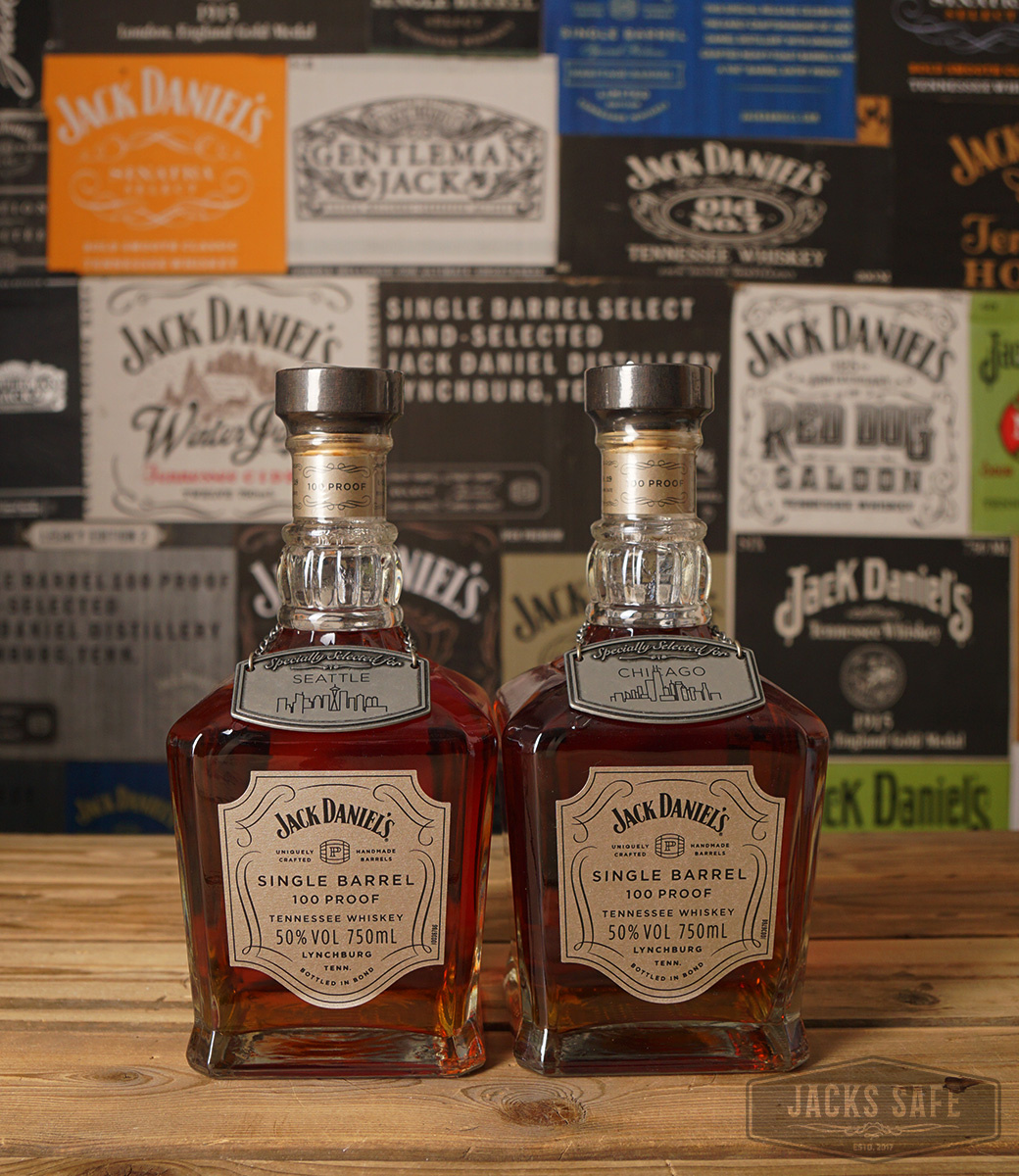 JACK DANIEL'S - SINGLE BARREL - 100 PROOF - Personal Collection - SEVE ...