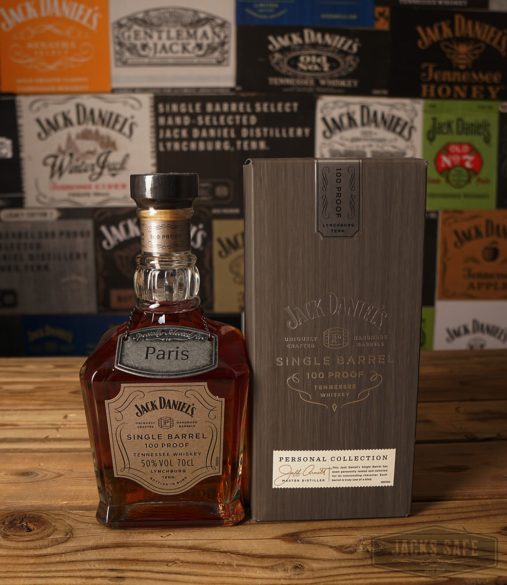 JACK DANIEL'S - Single Barrel - 100 Proof - PC - PARIS - 100 PROOF ...