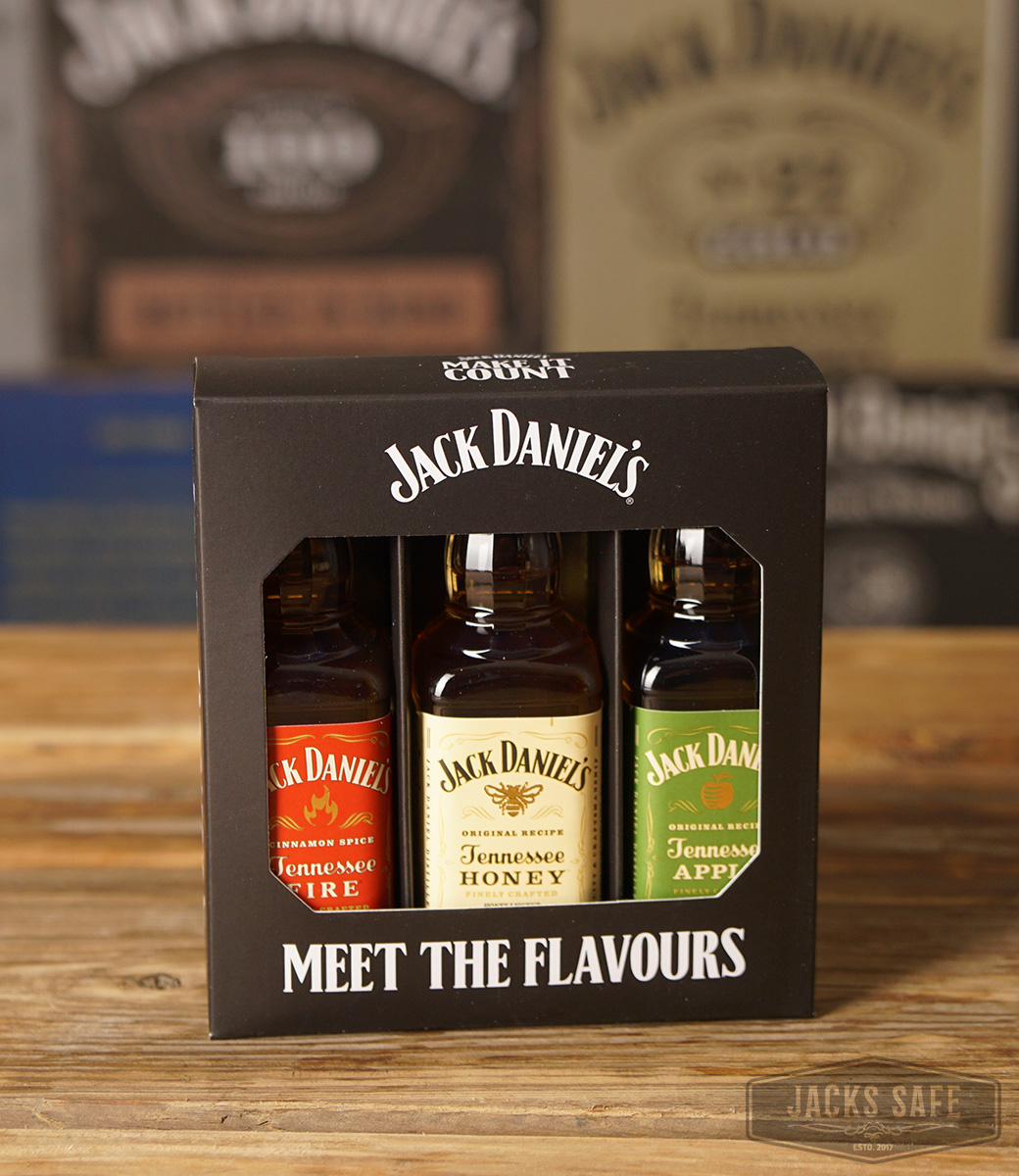 JACK DANIEL'S - COUNTERTOP BOX - 8 X 3 PIECE MINI SET - BRAND NEW - A ...