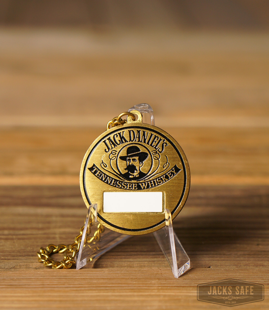 JACK DANIEL'S - TAG - 150TH BIRTHDAY TAG - METAL - FROM JAPAN - Jack's Safe