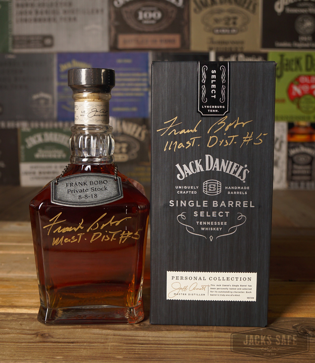 JACK DANIEL'S - SINGLE BARREL SELECT - FRANK BOBO MASTER DISTILLER'S P ...
