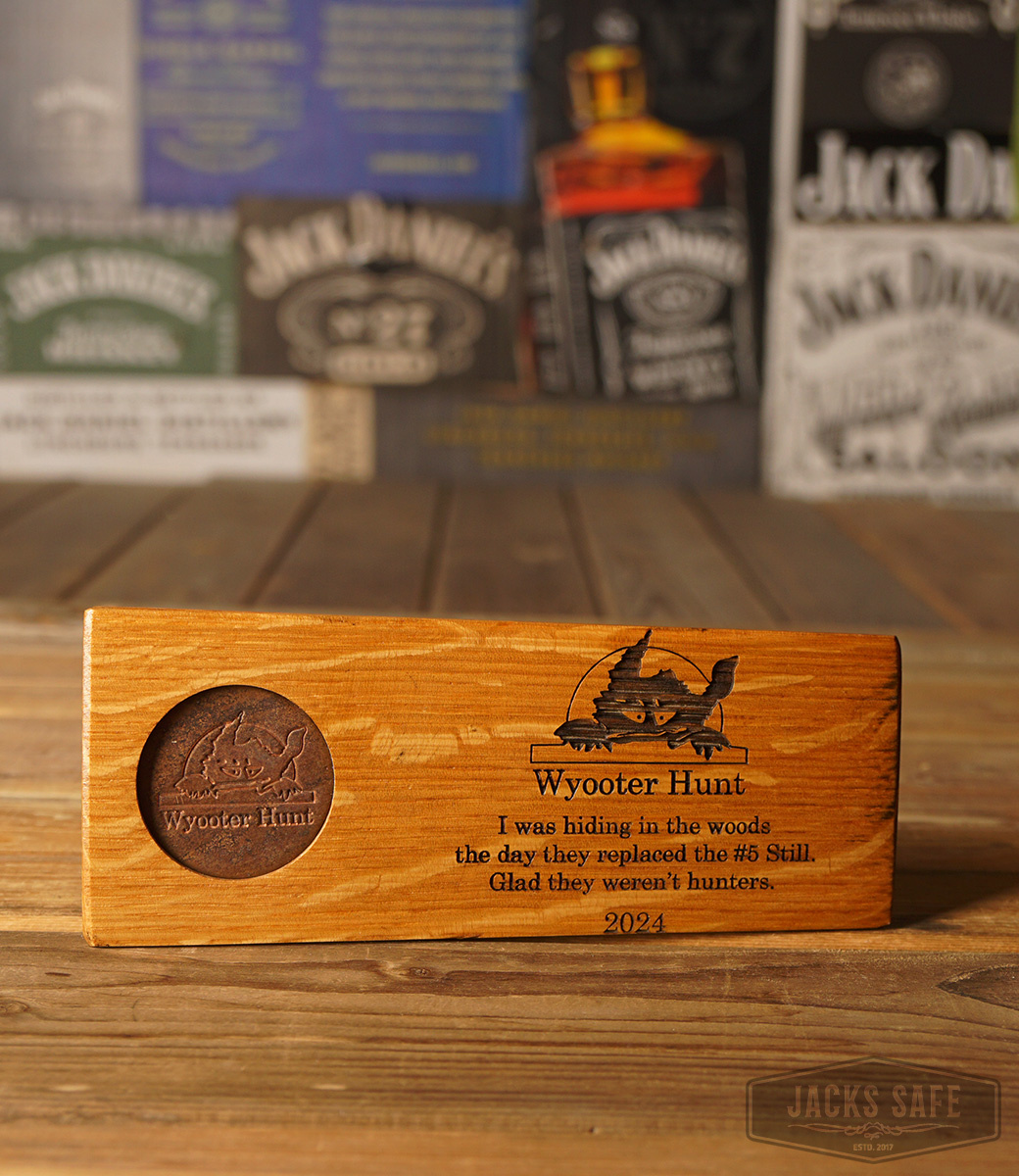 JACK DANIEL'S - PROMO ITEMS - WYOOTER BARREL STAVE - STILL 5 METAL IN ...