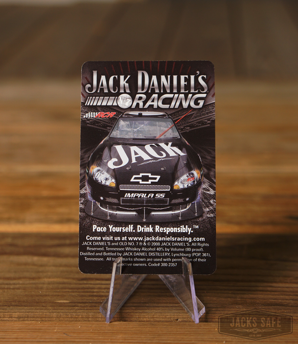 JACK DANIEL'S - JACK DANIEL'S RACING SCHEDULE 2008 - NASCAR - Jack's Safe