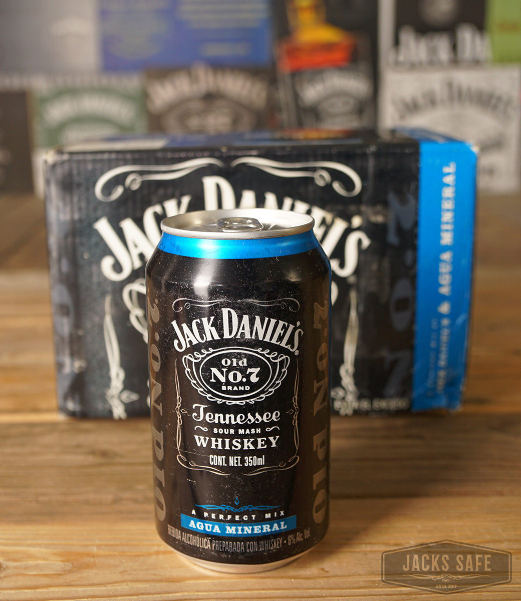 Jack Daniel's - RTD - Whiskey & AGUA MINERAL - 6% - MEXICO - 350ml - 1 ...