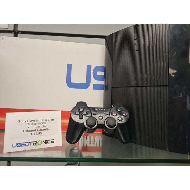 Sony Playstation 3 Super Slim - 500GB | 1 Controller (10988) - Usedtronics