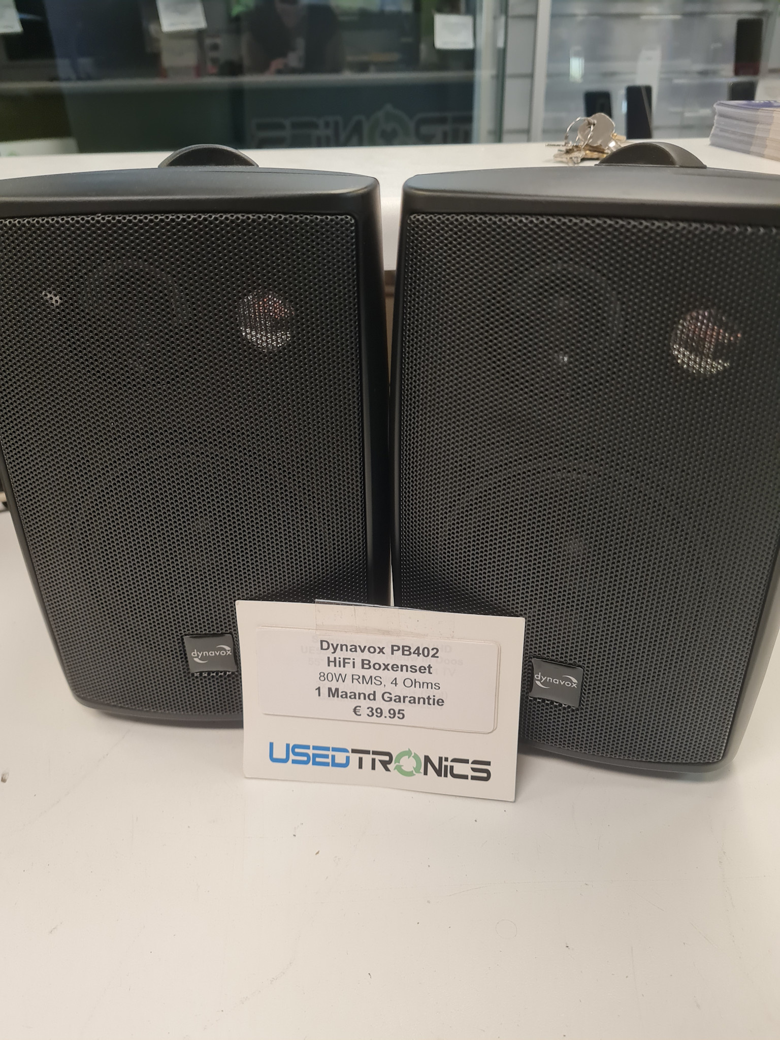 Dynavox PB402 HiFi Boxenset 80W RMS (11604) - Usedtronics