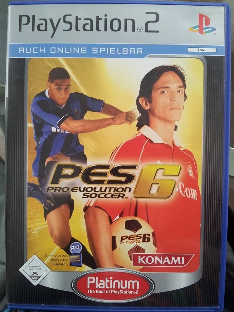 Pro evolution Soccer 6 - PS2 - Usedtronics