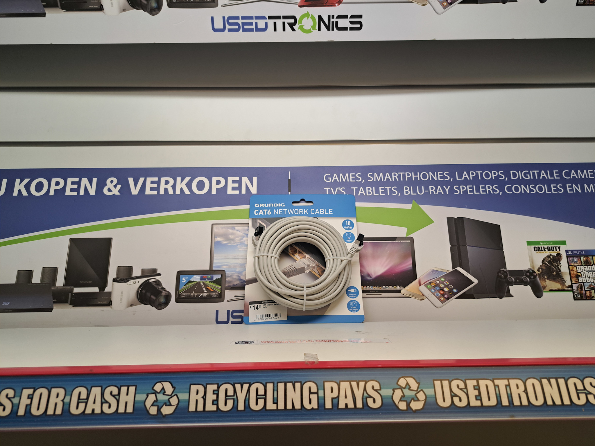 UTP Internet Kabel 10 Meter - Usedtronics