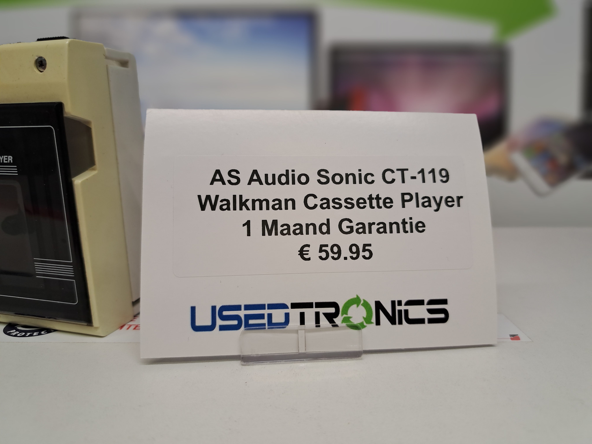 AS Audio Sonic CT-119 Walkman Cassette Player - Usedtronics