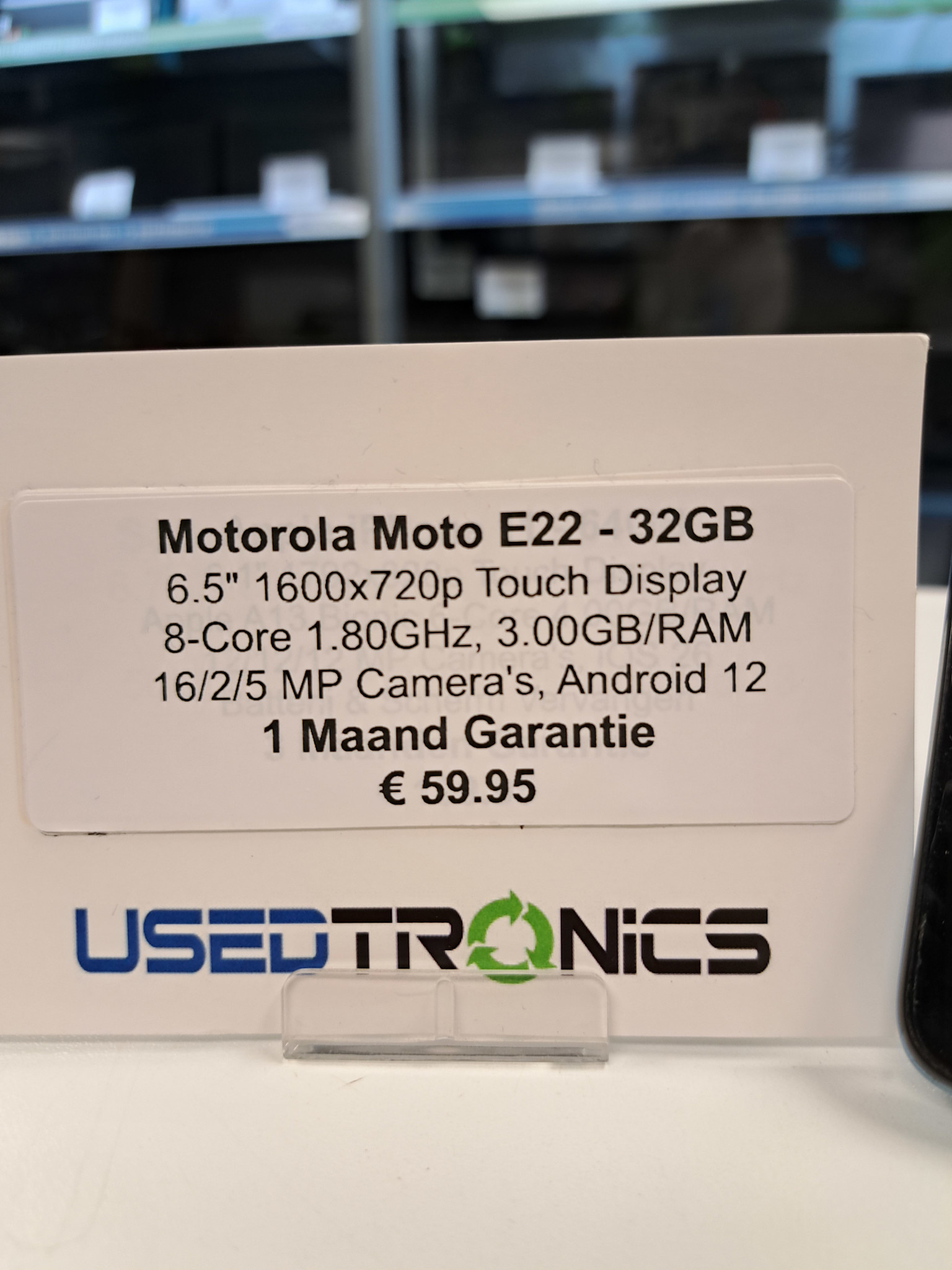 Motorola Moto E22 - 32GB (12170) - Usedtronics