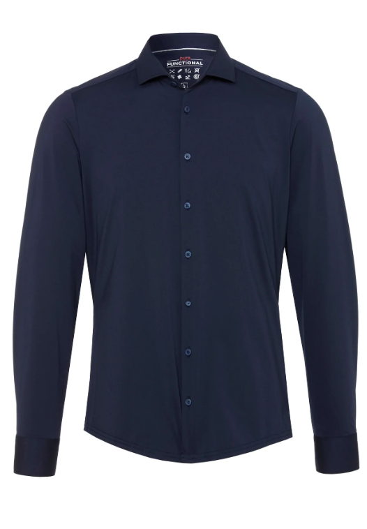 Pure Shirts Overhemd Functional Navy (4030-21750-130) - Nieuwnieuw.com ...