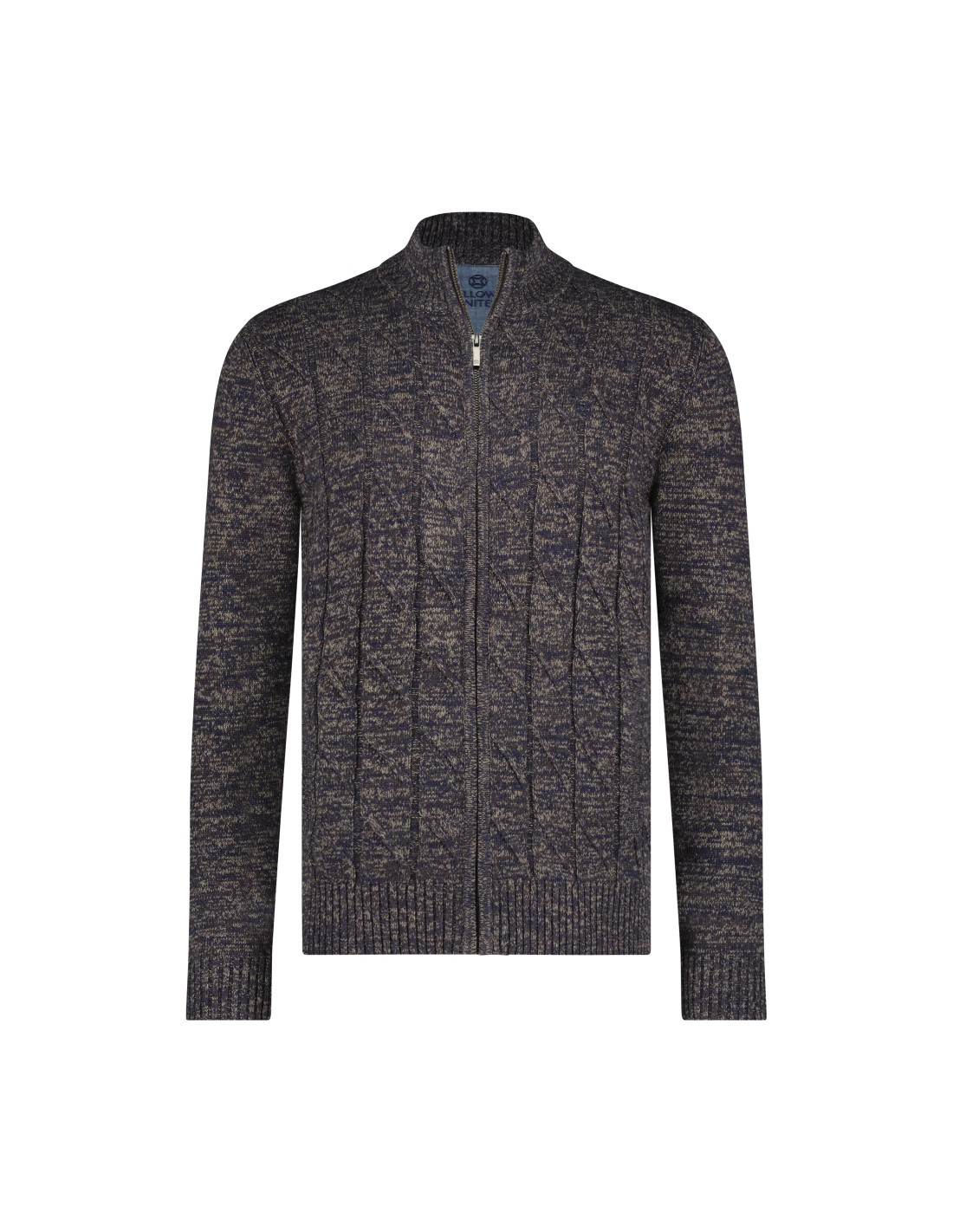Fellows United Vest rough cable front and Brown (32.1118 - 140 ...
