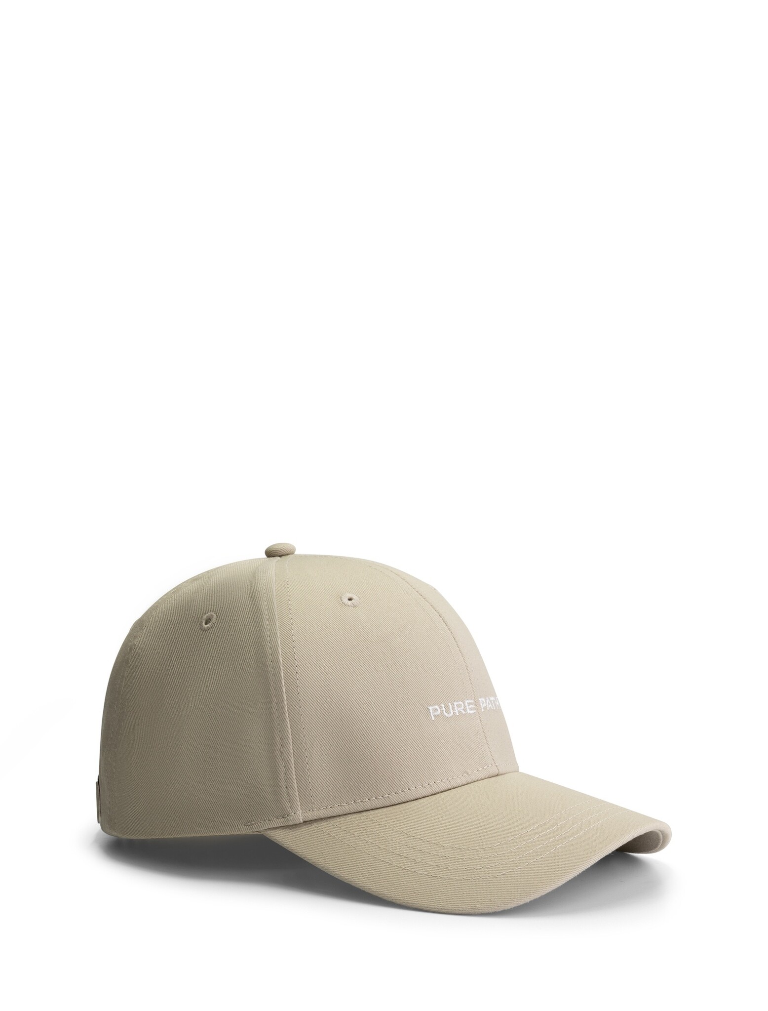 Pure Path Wordmark Logo Cap Sand (24010702 - 46) - Nieuwnieuw.com Herenmode
