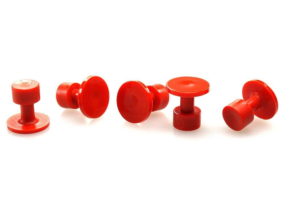 Bloody Orange PDR Tabs 20mm Round | Dent Tool Company - Dent Tool Company