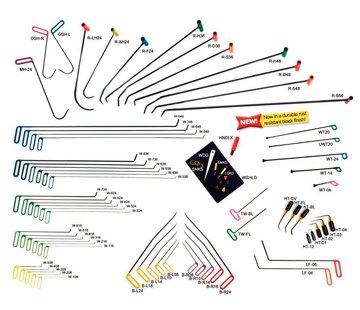 Tool sets for paintless dent repair (PDR) | Dent Tool Company - Dent ...