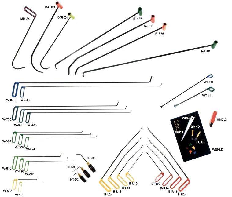 Tech Set 38 pieces | Dent Tool Company - Dent Tool Company