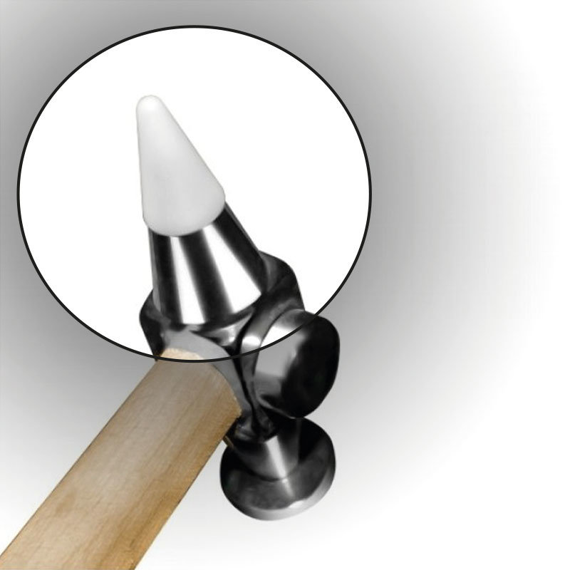 White tip Polished Dent hammer | Dent Tool Company - Dent Tool Company