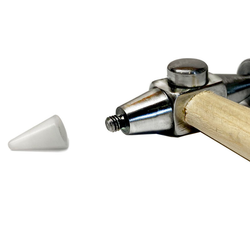 White tip Polished Dent hammer | Dent Tool Company - Dent Tool Company