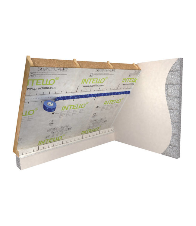 Intello Dampremmende folie | Pro Clima | Ultieme zekerheid - Groene ...