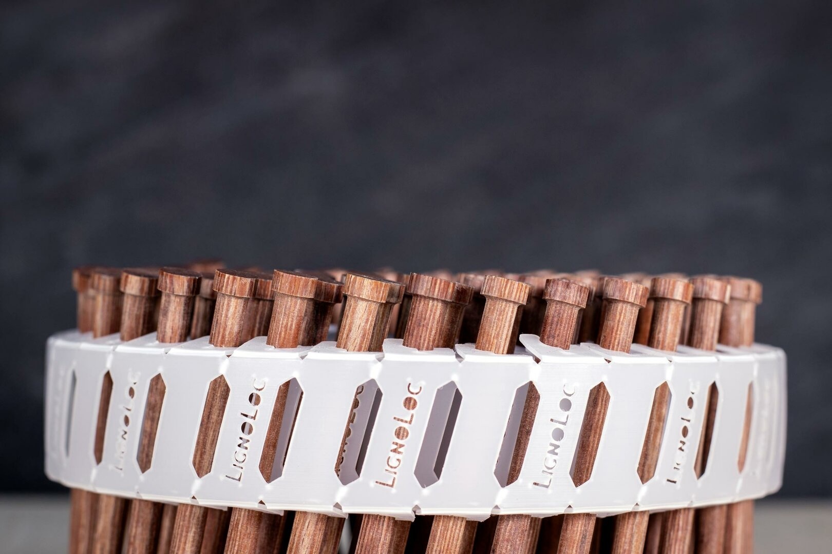 LignoLoc F60 houten nagels met kop - Groene Bouwmaterialen