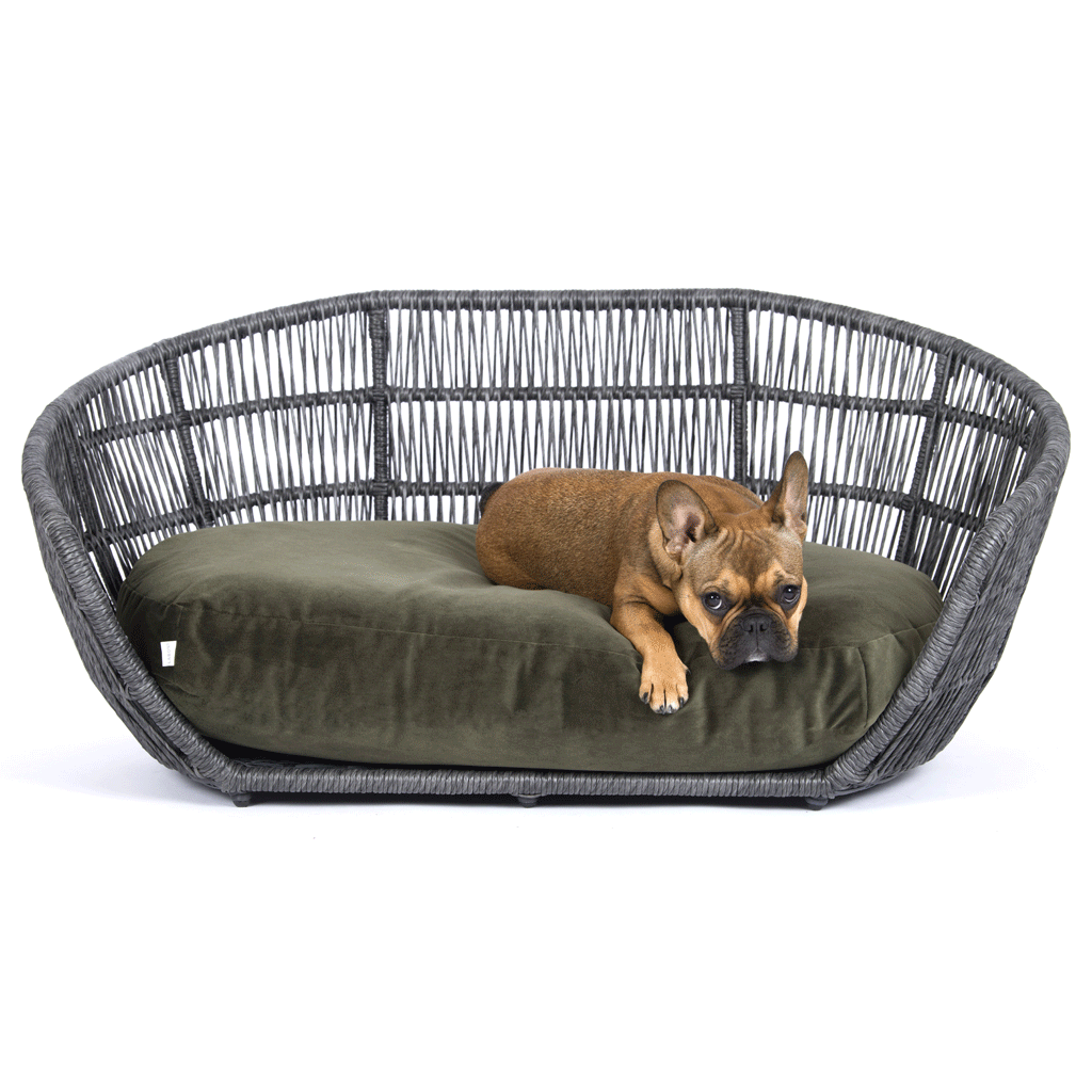 Laboni Design hondenmand Prado olive - The Pet Empire